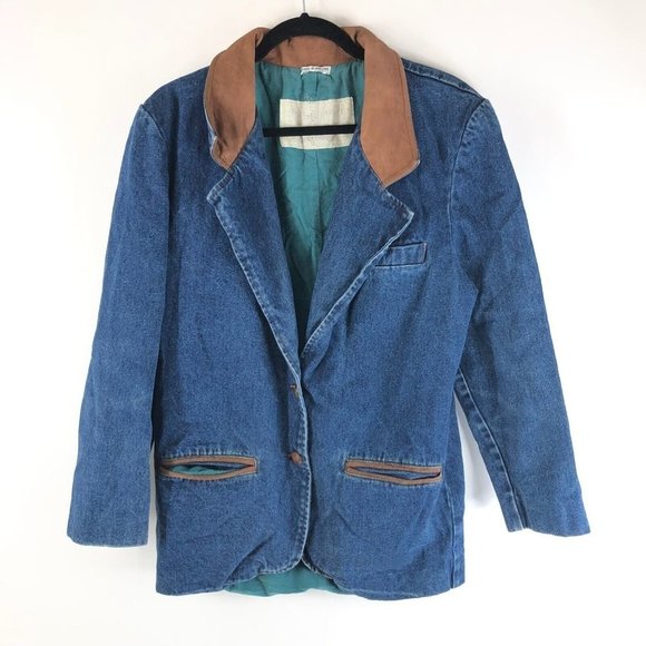 J.L. Colebrook | Jackets & Coats | Jl Colebrook Womens Denim Blazer ...